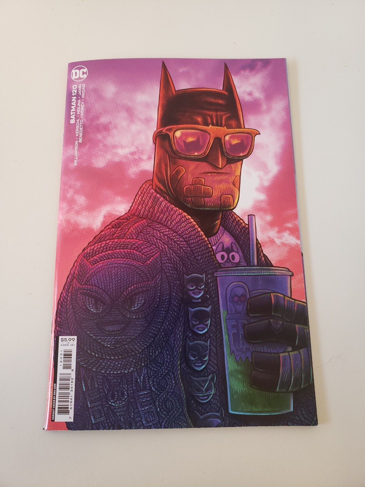 Batman #120 Cvr C Inc 1:25 Dan Hipp Card Stock Var DC Comics Comic Book ...