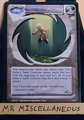 Magi Nation Duel - Ascend - Kybar's Teeth Spell - Dream's End | eBay