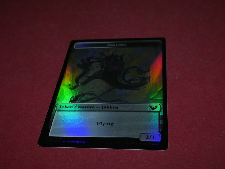 Magic the Gathering: MTG: Foil Fractal Token / Inkling Token | eBay