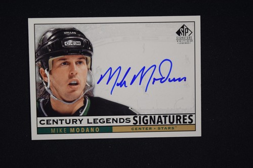 Mike Modano 2020-21 SP Signature Edition Legends Century Legends ...