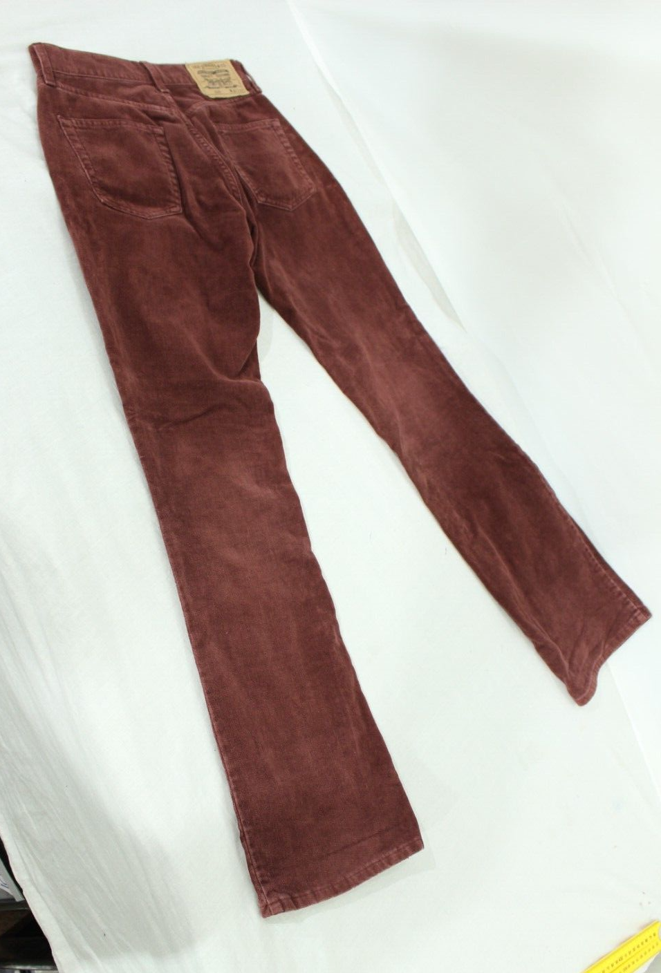 LEVI’S 525 VELVET BOOTCUT Jeans - W28 L32 - maroon - Women’s | eBay UK