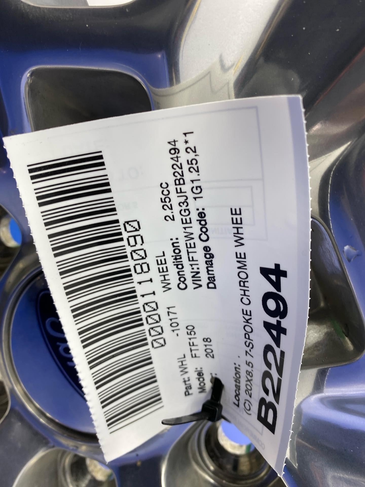 20" Ford F150 Platinum Truck Black Wheels Rim Tires Factory OEM Set 4 ...