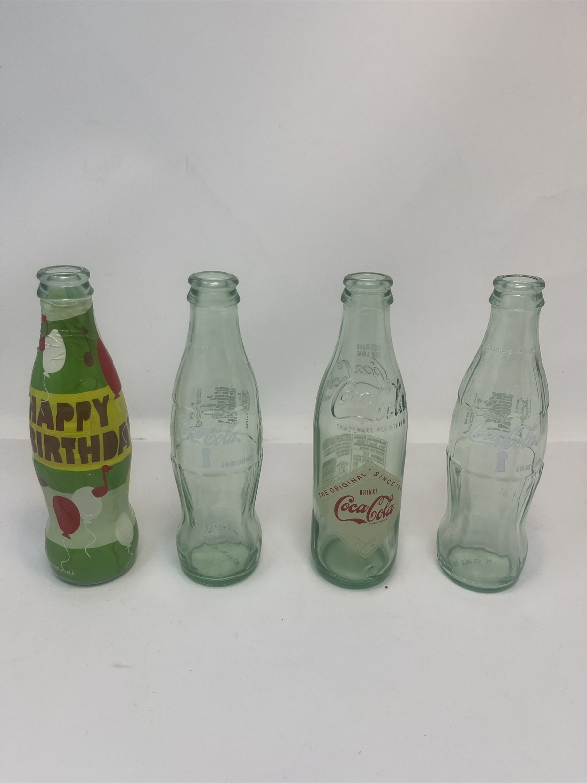 Coca Cola Bottles - Set of 4 | eBay
