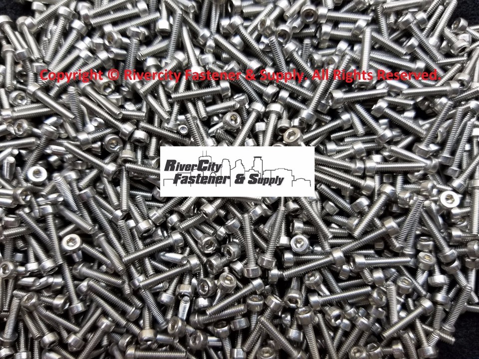 (50) M2-0.4x12 Socket Allen Head Cap Screws 2mm x 12mm Bolts M2-0.4x12 ...
