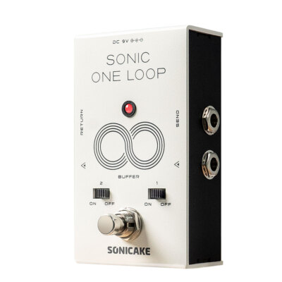 SONICAKE Sonic One Loop AB Line Selection Buffer Guitar Bass Effects ...