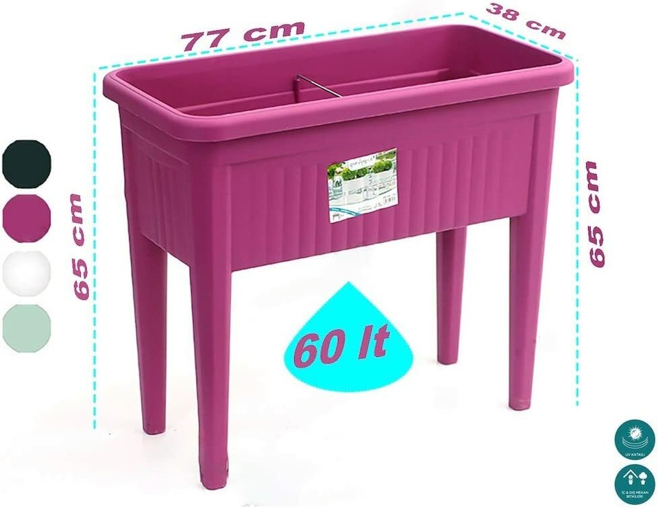 Grow Table XXL Home Planting Box Indoor Outdoor Vegetable Growing ...