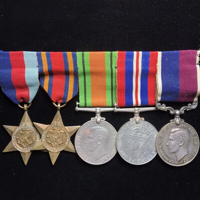 WWII Royal Air Force Long Service Medal Group to 365378 Sgt. I.S ...