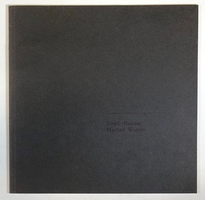 Michael warren Simple Measure / 1st Edition 1995 | eBay