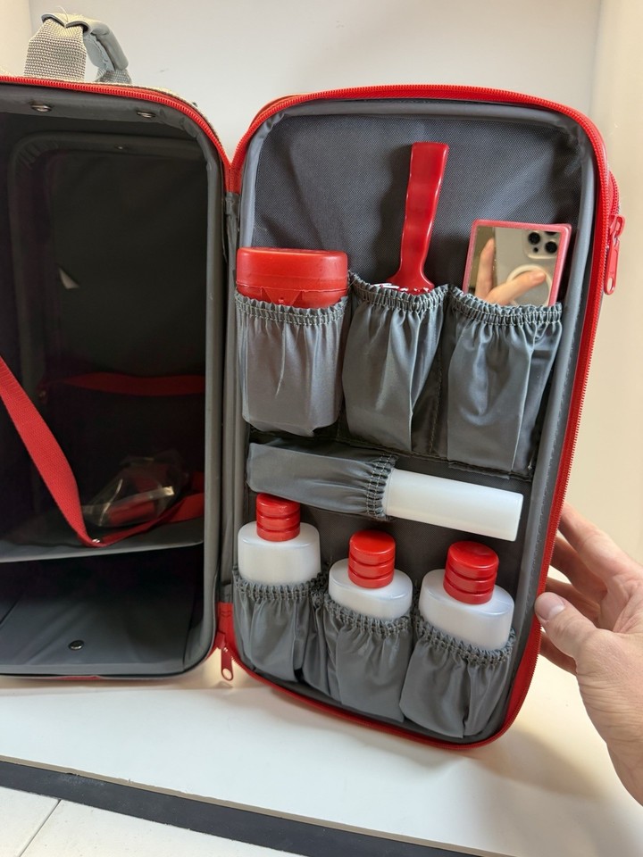 OGIO The Original Locker Bag Red Gray Crossbody Shoulder Bag With Rare ...
