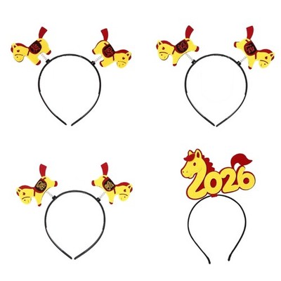 Zodiacal Spring Hair Hoop for Energetic Kids Daily Use Soft Fabric Fun ...