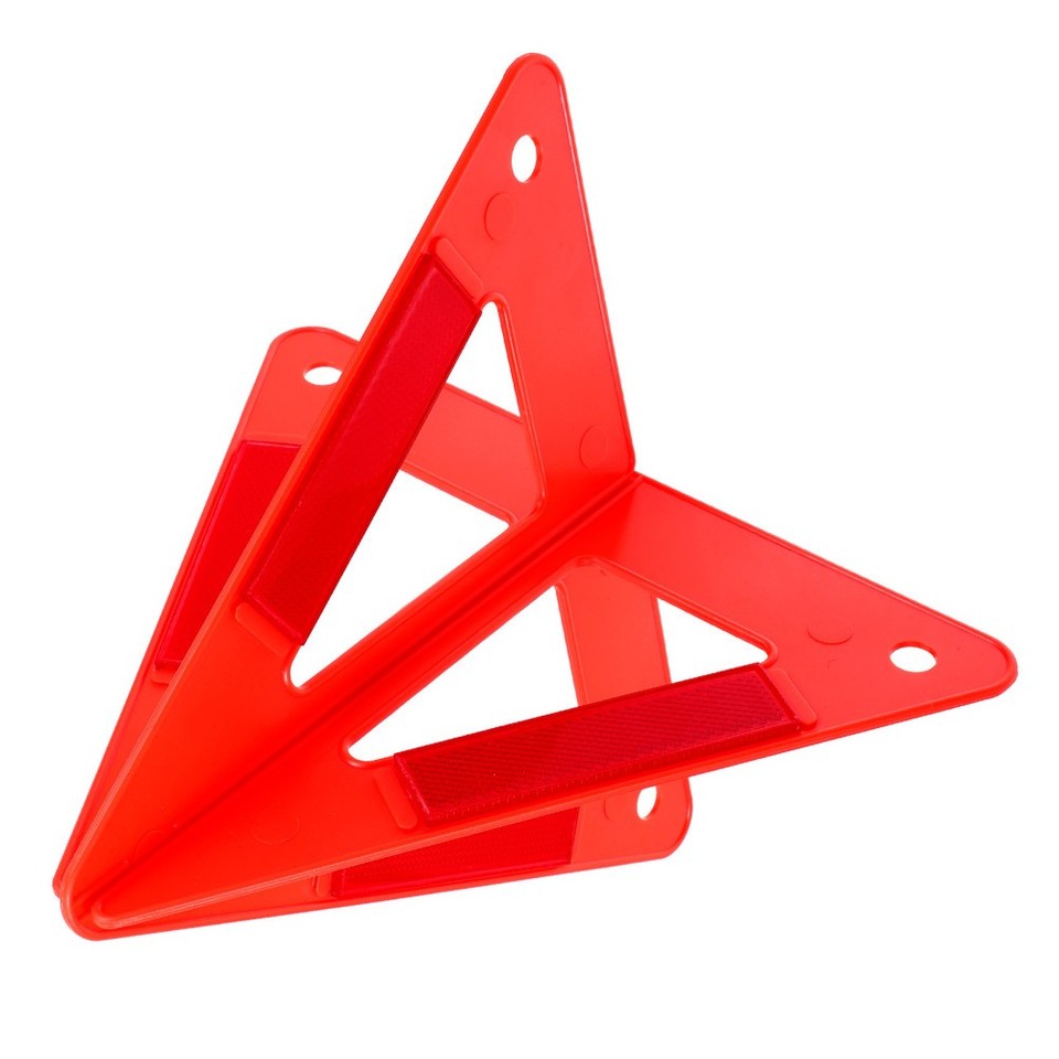 Safety Sign Folding Safety Reflective Triangle Road Warning Sign ...