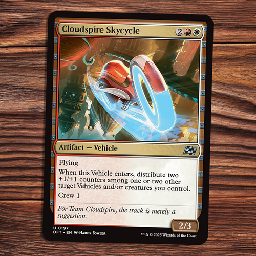 Cloudspire Skycycle - Aetherdrift - Magic the Gathering | eBay