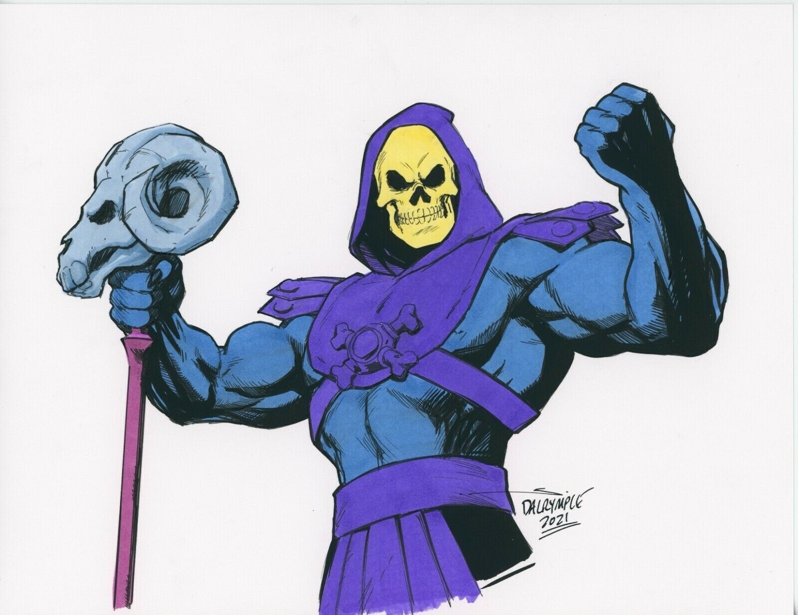 Skeletor Drawing