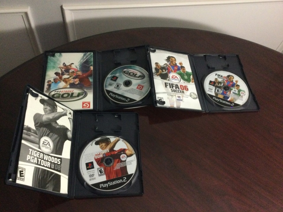 PlayStation 2 Bundle Game Lot Of 25 PS2 Disc Games + cases instruction ...