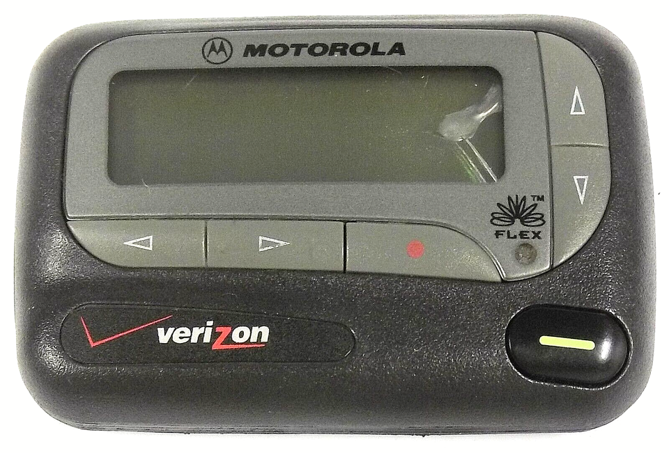 Motorola Mobility Paging Receiver - GTE Flex Pager / Beeper - Rare ...