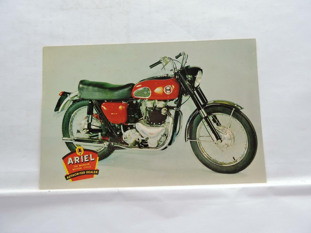 NOS 1958 Ariel Cyclone 650 Dealer Postcard Motorcycle 9" x 6" B9298 | eBay