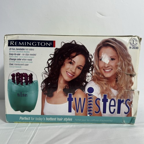 Remington Twisters Bendable Hair Hot Rollers Spiral Curler Tested ...