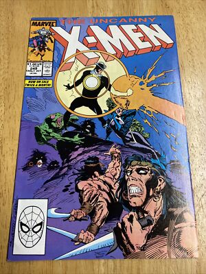 The Uncanny X-Men #249 Oct. 1989 1st appearance Whiteout Marvel Comics ...
