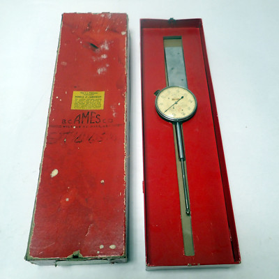 B.C. AMES CO. PRECISION GRADUATED DIAL INDICATOR GAUGE .001", VINTAGE ...