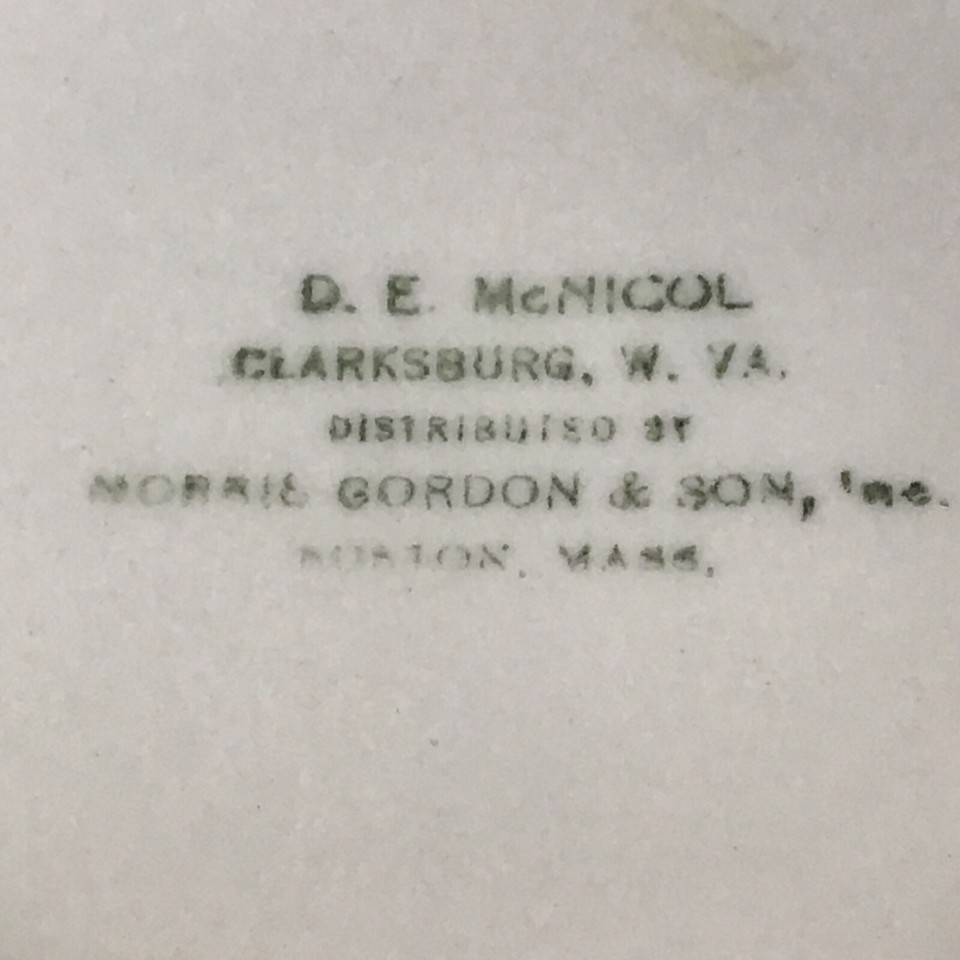 VINTAGE MAPLEHURST HOTEL CHINA PLATE BETHLEHEM NH 6.25” DIA. McNICOL ...