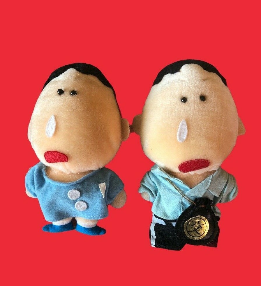 Rare Crayon Shin-Shan Plush Toys Bo-Chan Collectable x 2 Toys | eBay