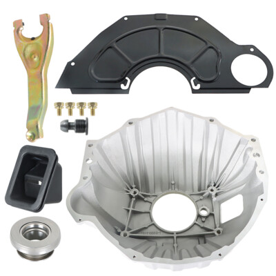 Labwork Bell Housing Kit & 11" Clutch Fork & Throwout Bearing & Cover ...