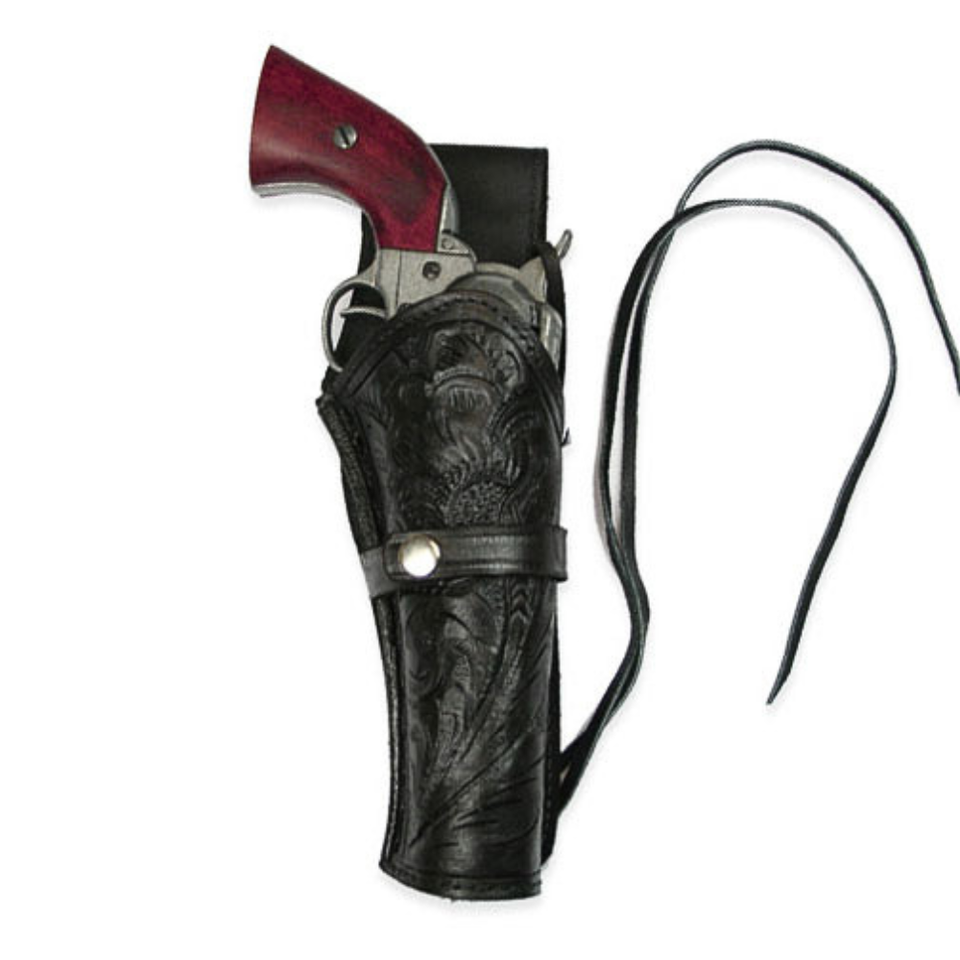 Western Holster for Revolver | Hip Draw | Leather Cowboy Holster 22 38 ...