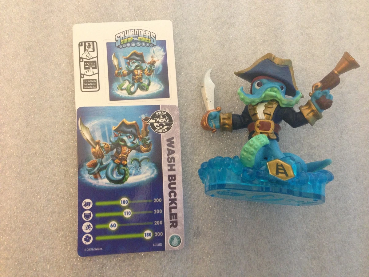 Skylanders Swap Force Wash Buckler Card