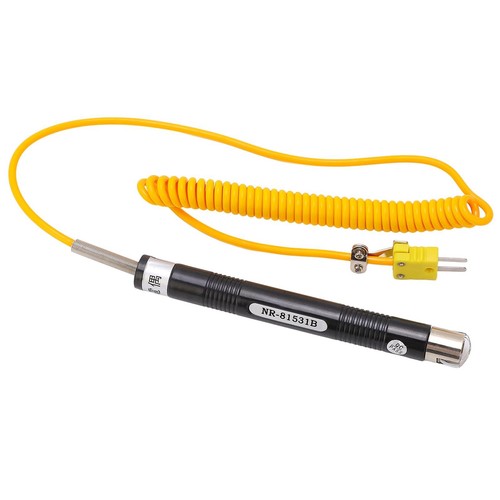 K Type Handheld Surface Thermocouple Probe Straight Shank Replacement ...