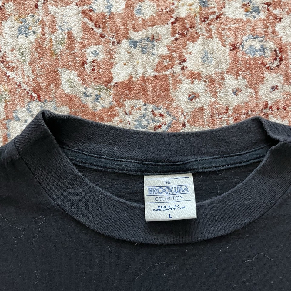 Vintage 90s David Bowie Sound Vision Tour Black T-Shirt Brockum Tag Men ...