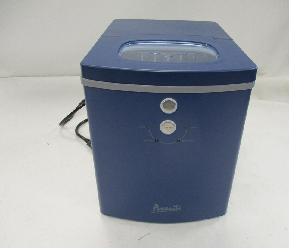 AVANTI PORTABLE COUNTERTOP ICE MAKER BLUE 7984126126 | eBay