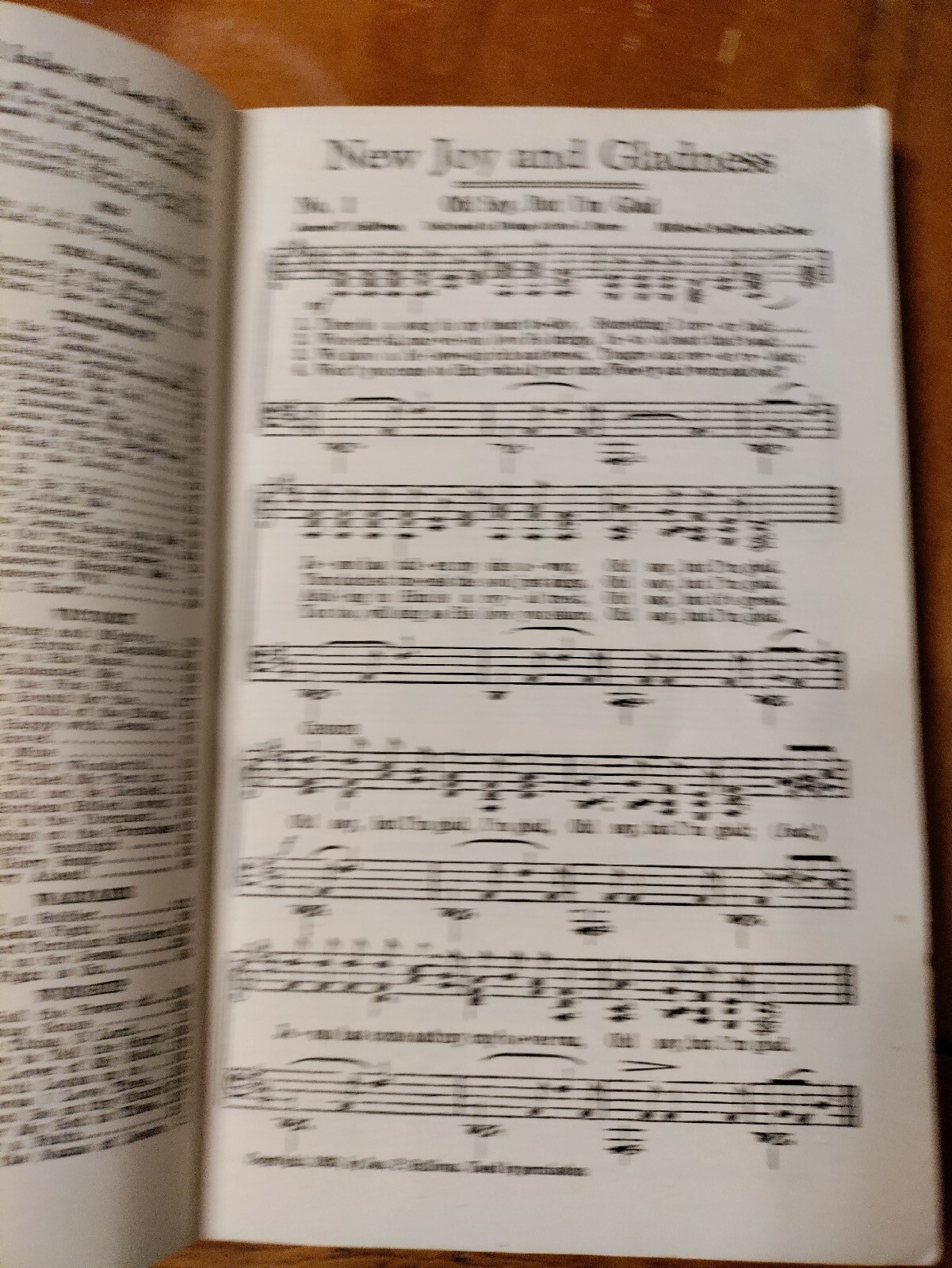 New Joy And Gladness Gospel Christian Song Book Benson Publishing ...