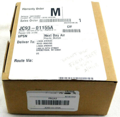 Samsung JC93-01155A Drive-Motor-Step *OPEN BOX* Genuine OEM Free ...