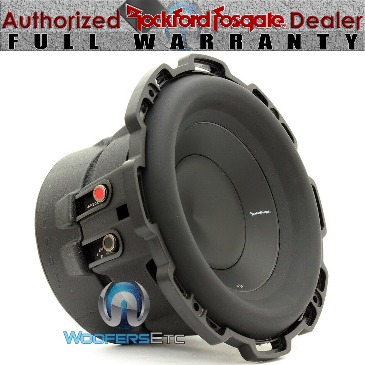 Rock Ford Fosgate P2D2-8 2 DVC 8inch PUNCH ロックフォード サブウーハー8インチ（20cm） グリル ...