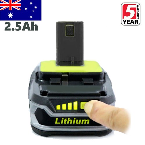18V Battery For Ryobi P108 One Plus P102 P108 RB18L25 P104 P107 P109 ...