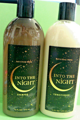 Bath & Body Works "INTO THE NIGHT" shampoo and conditioner | eBay
