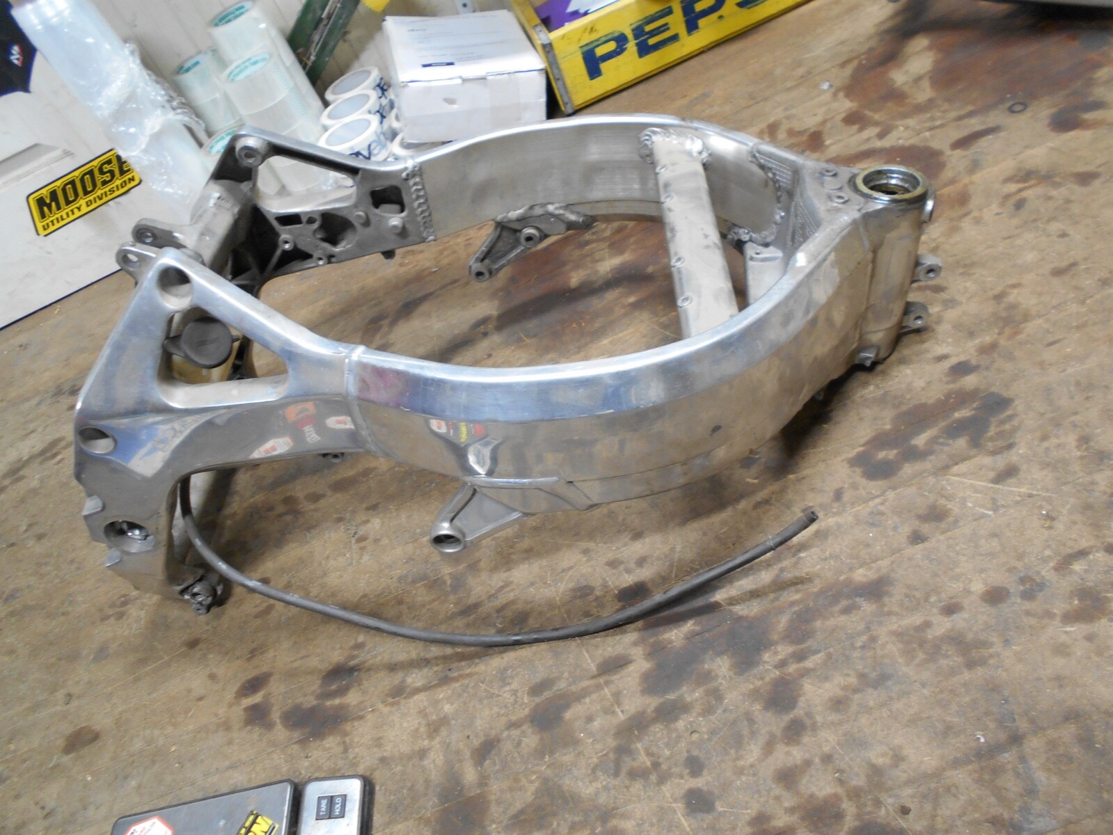 HONDA 900RR CBR 900 RR FIREBLADE 1996 FRAME CHASSIS POLISHED | eBay