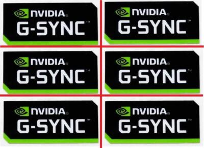 Nvidia G Sync Gaming Monitor Sticker 2.2cm x 1cm QTY 1 | eBay UK