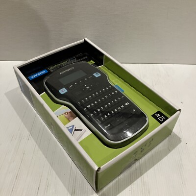 DYMO LabelManager 160 Label Maker Handheld Black LMR-160 +2 Cartridges ...