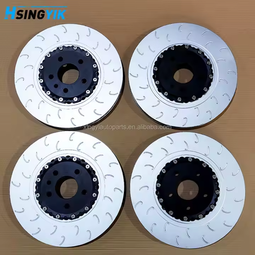 Custom Design 2 Piece Front Rotor Brake Disc for Audi S6 S7 S8 RS6 RS7 ...