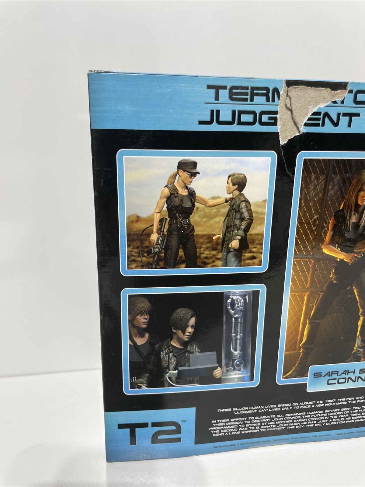 NECA Terminator 2 Sarah Connor and John Connor 7 inch Action Figure ...