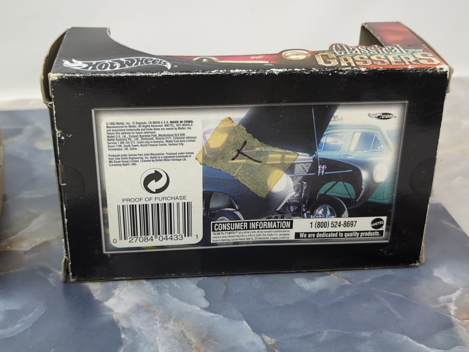 Hot Wheels Classical Gasser 2-Car Set - 2003 - HENRY J & AUSTIN COUPE ...