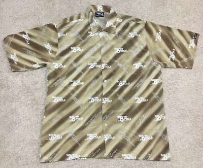 Vintage SouthPole Shirt RN 82628 Authentic Collection 90s Brown Button ...