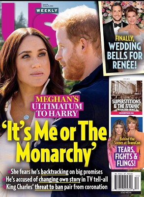 UK Us Weekly Magazine, Meghan Markle, Prince Harry, Renee Zellweger, 31 ...