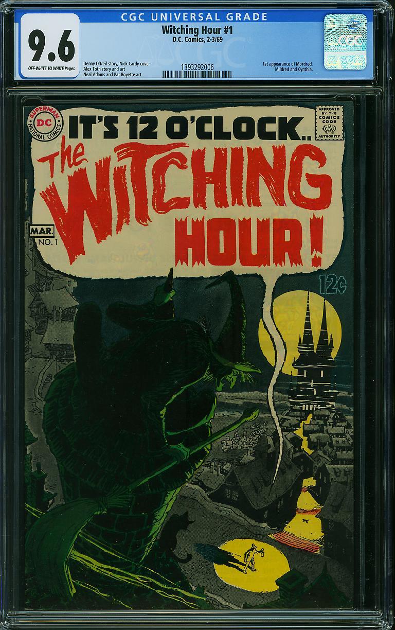 Witching Hour #1 CGC 9.6 DC 1969 1st Mordred! Neal Adams! Horror! 136 ...