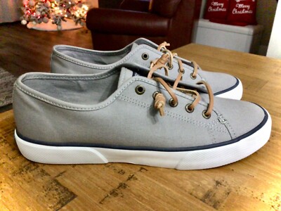 WOMENS SPERRY TOP-SIDER PIER VIEW CORE GREY SHOES W/MEMORY FOAM ...