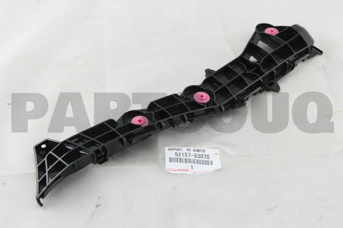 5215753070 Genuine Toyota SUPPORT, REAR BUMPER SIDE, NO.2 RH 52157 ...