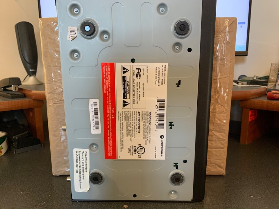 Motorola QIP7100 2 Verizon Fios Cable Receiver Set-Top Box | eBay