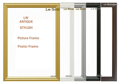 STYLISH LW,ANTIQUE PHOTO,PICTURE,POSTER,FRAMES, MUTLI COLOURS,A1,A2,A3 ...
