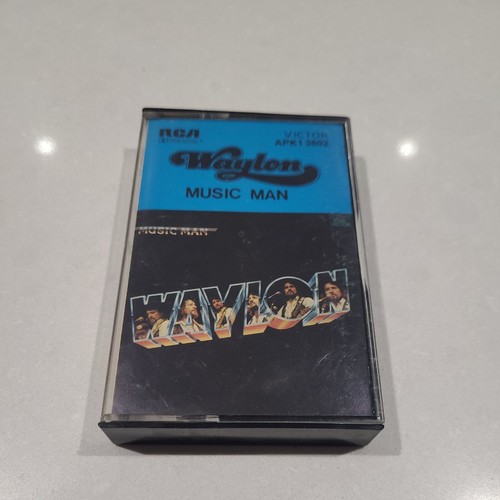 RCA Waylon Jennings MUSIC MAN au copy cassette | eBay